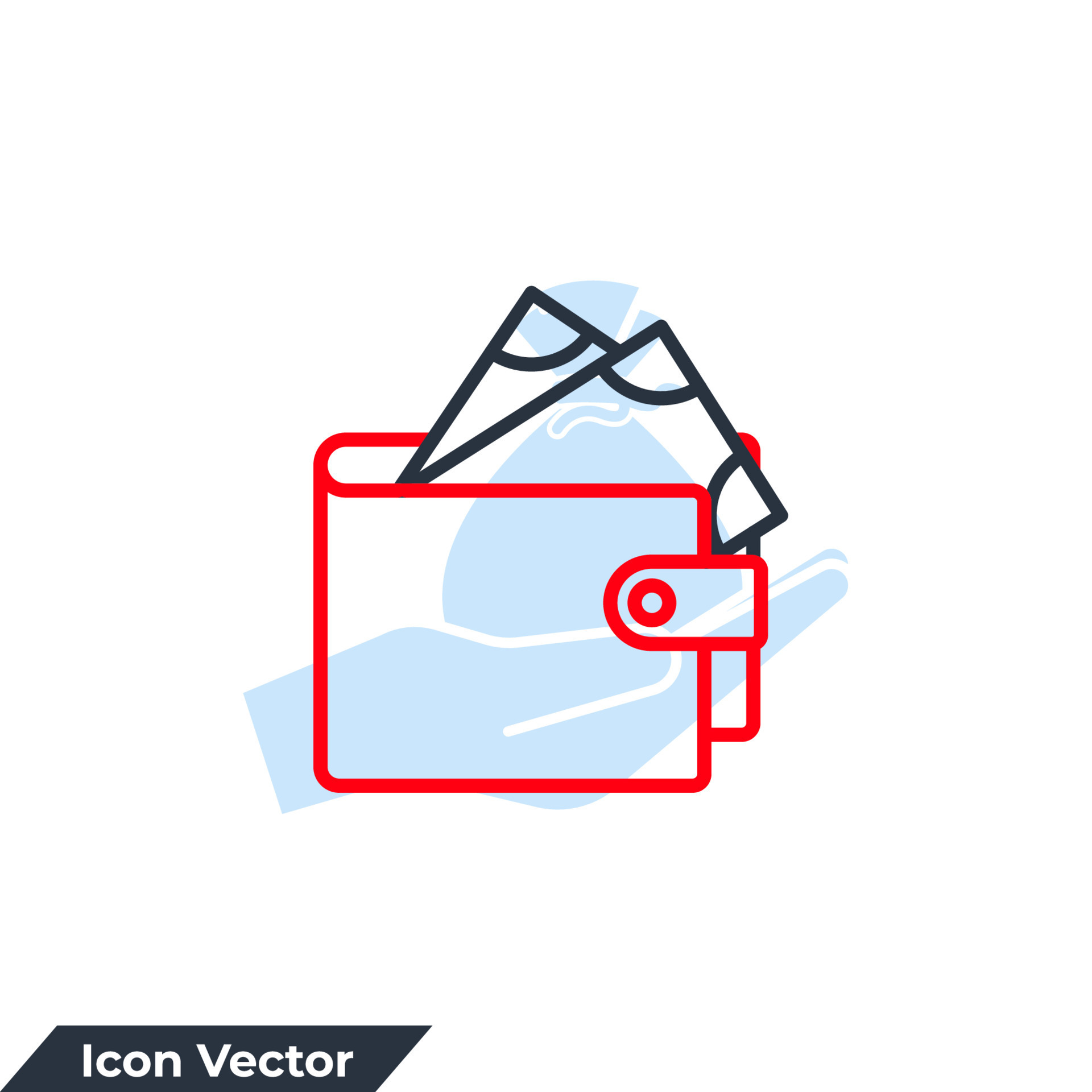 Wallet Icon Logo Vector Illustration Finance Symbol Template For Graphic And Web Design