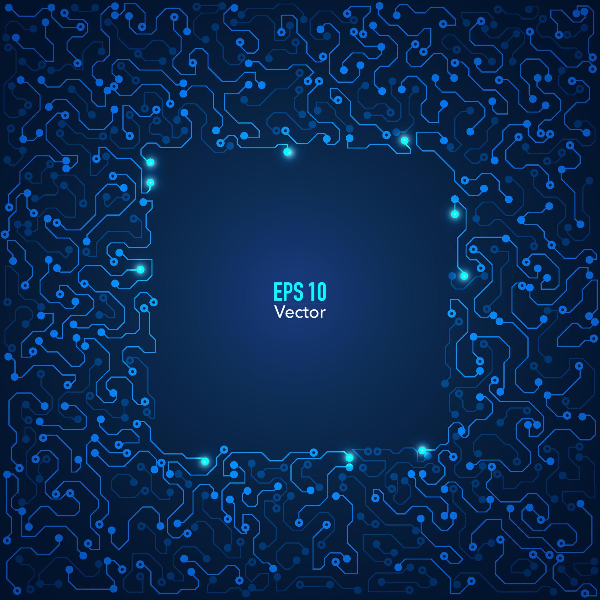 electronic pattern background 9649592 Vector Art at Vecteezy