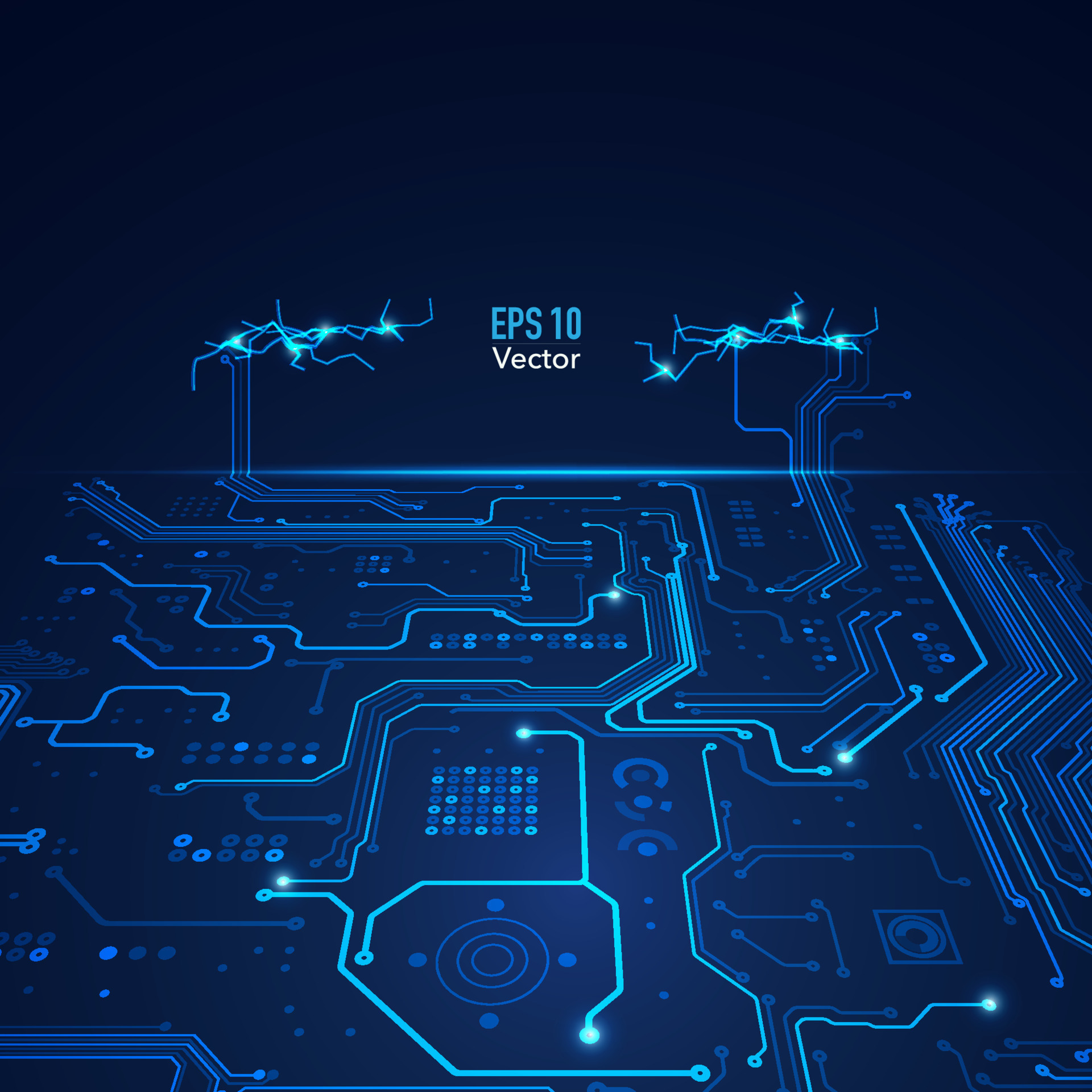 electronic pattern background 9649595 Vector Art at Vecteezy