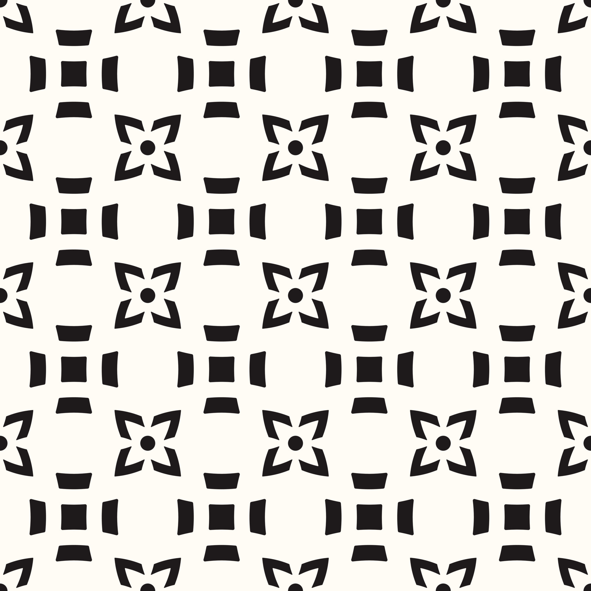 Vector Geometric Abstract Seamless Monochrome Pattern Texture Background 9649944 Vector Art At