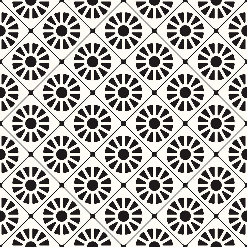 Vector Geometric Abstract Seamless Monochrome Pattern Texture Background 9649957 Vector Art At
