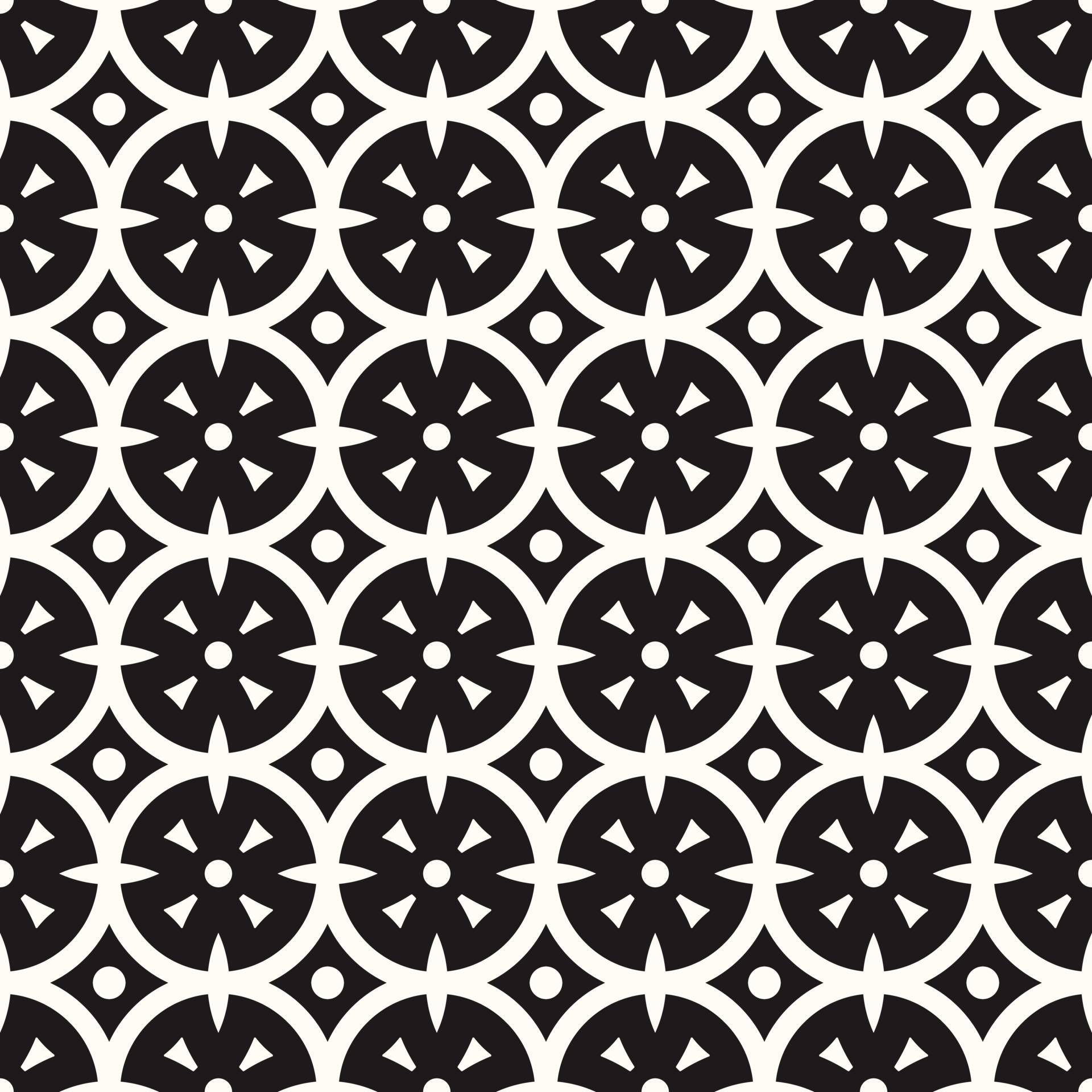 Vector Geometric Abstract Seamless Monochrome Pattern Texture Background 9649965 Vector Art At