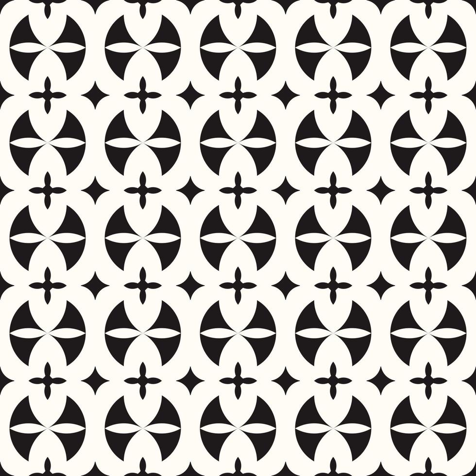 Vector Geometric Abstract Seamless Monochrome Pattern Texture Background 9650032 Vector Art At