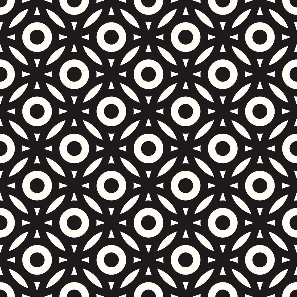 Vector Geometric Abstract Seamless Monochrome Pattern Texture Background 9650048 Vector Art At
