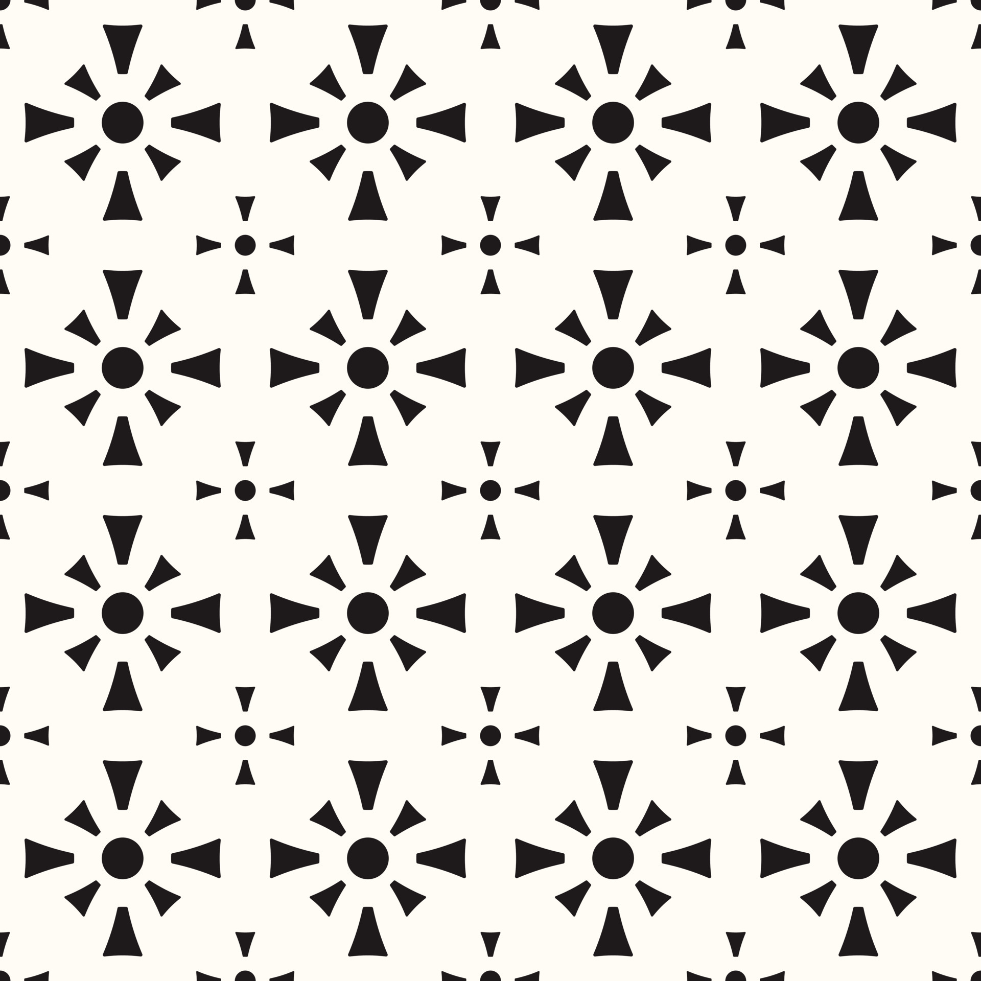 Vector Geometric Abstract Seamless Monochrome Pattern Texture Background 9650053 Vector Art At