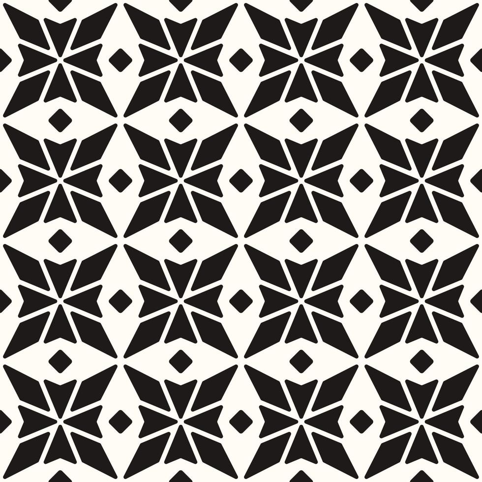 Vector Geometric Abstract Seamless Monochrome Pattern Texture Background 9650074 Vector Art At