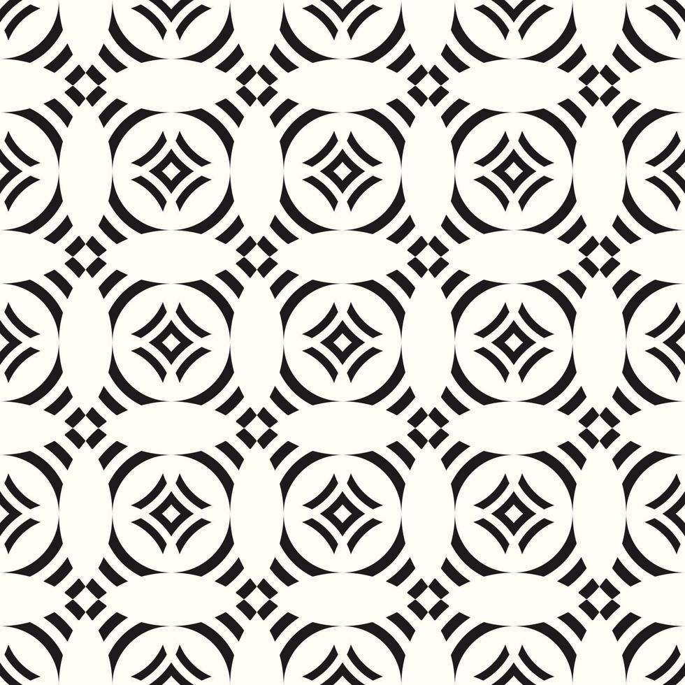 Vector Geometric Abstract Seamless Monochrome Pattern Texture Background 9650142 Vector Art At