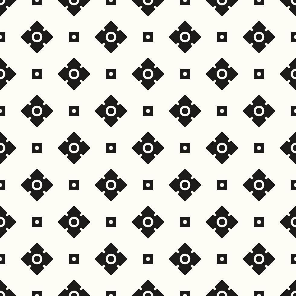 Vector Geometric Abstract Seamless Monochrome Pattern Texture Background 9650178 Vector Art At