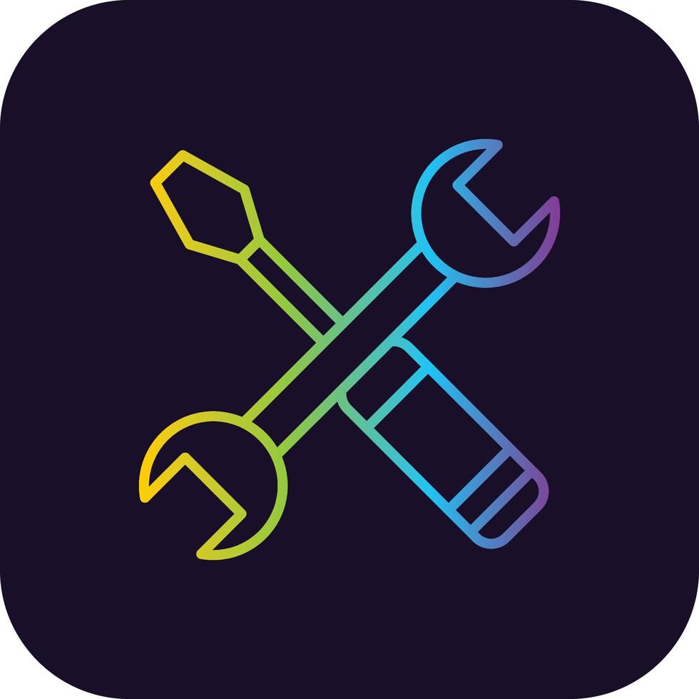 Tools Gradient Icon 9650519 Vector Art at Vecteezy