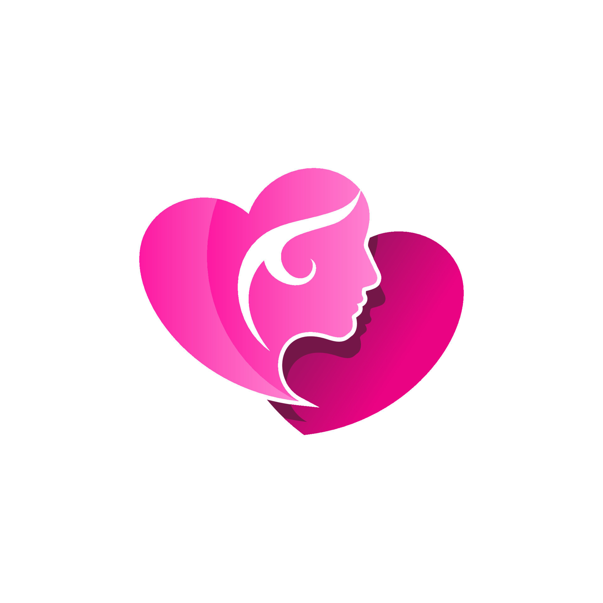 Women Logo Womens Day Celebrations Women And Love Logo Women Icon Vector Illustration