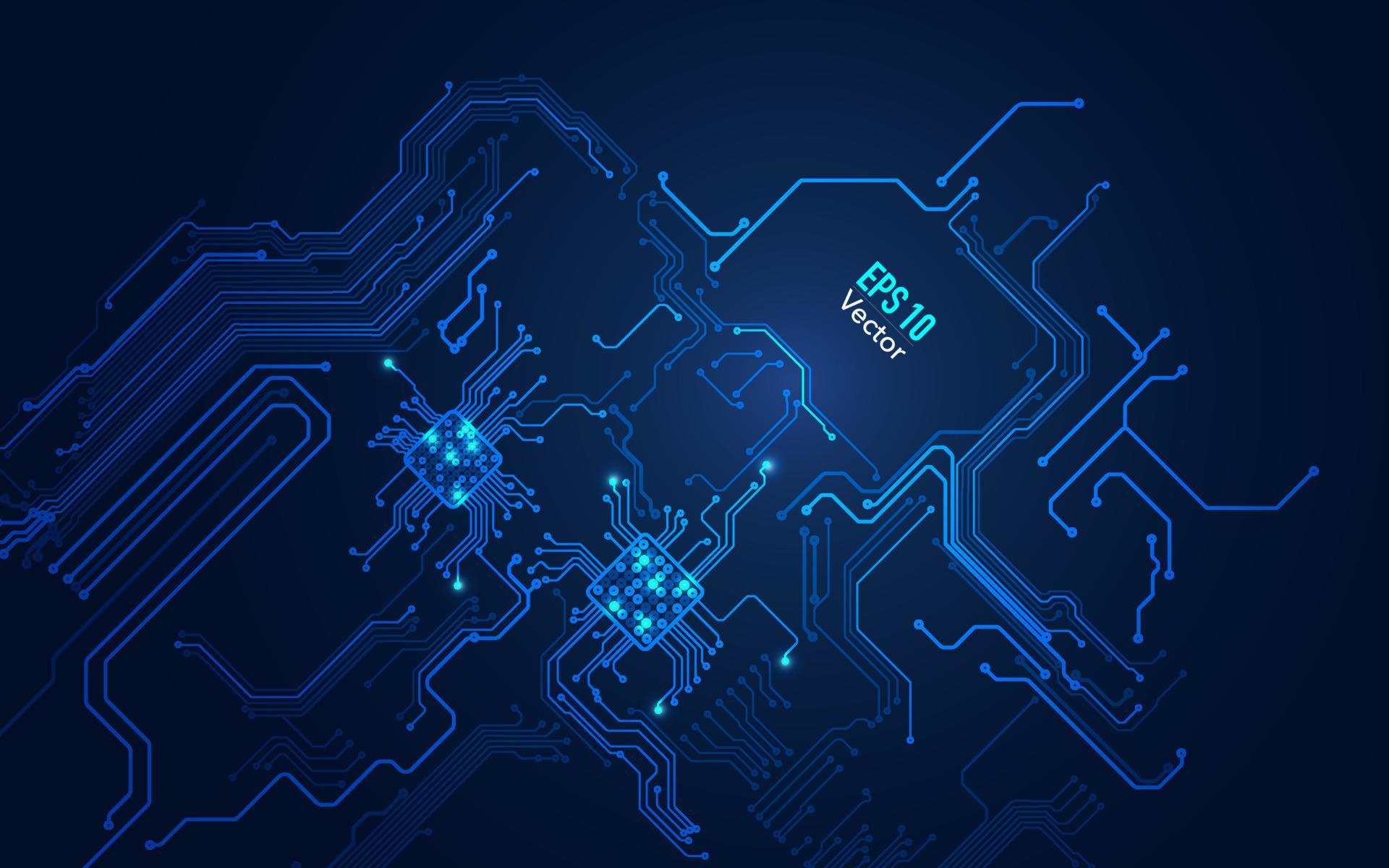 electronic pattern background 9653340 Vector Art at Vecteezy