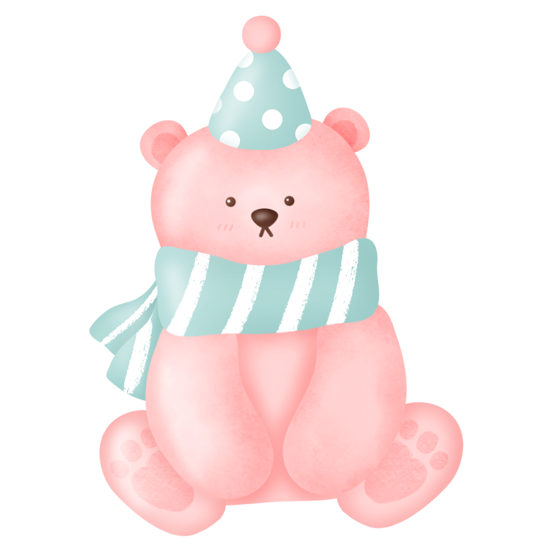 Free süßer rosa Bär. 9656145 PNG with Transparent Background