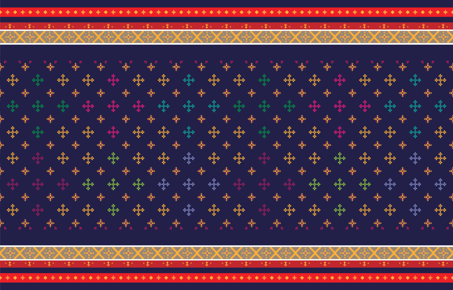 Abstract geometric and tribal patterns, usage design local fabric ...