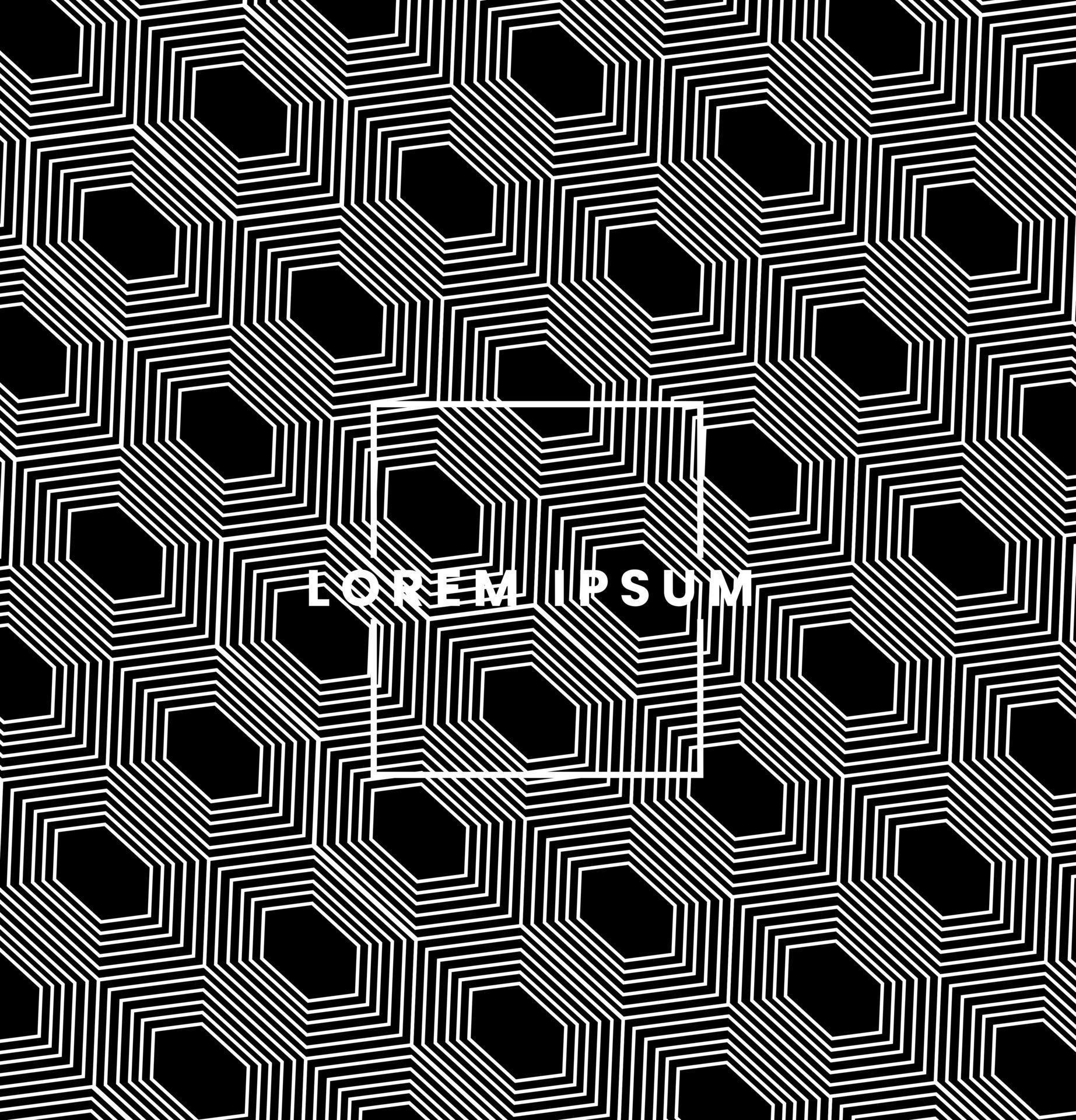 Geometry minimalist in red yellow grey and dark design with simple ...