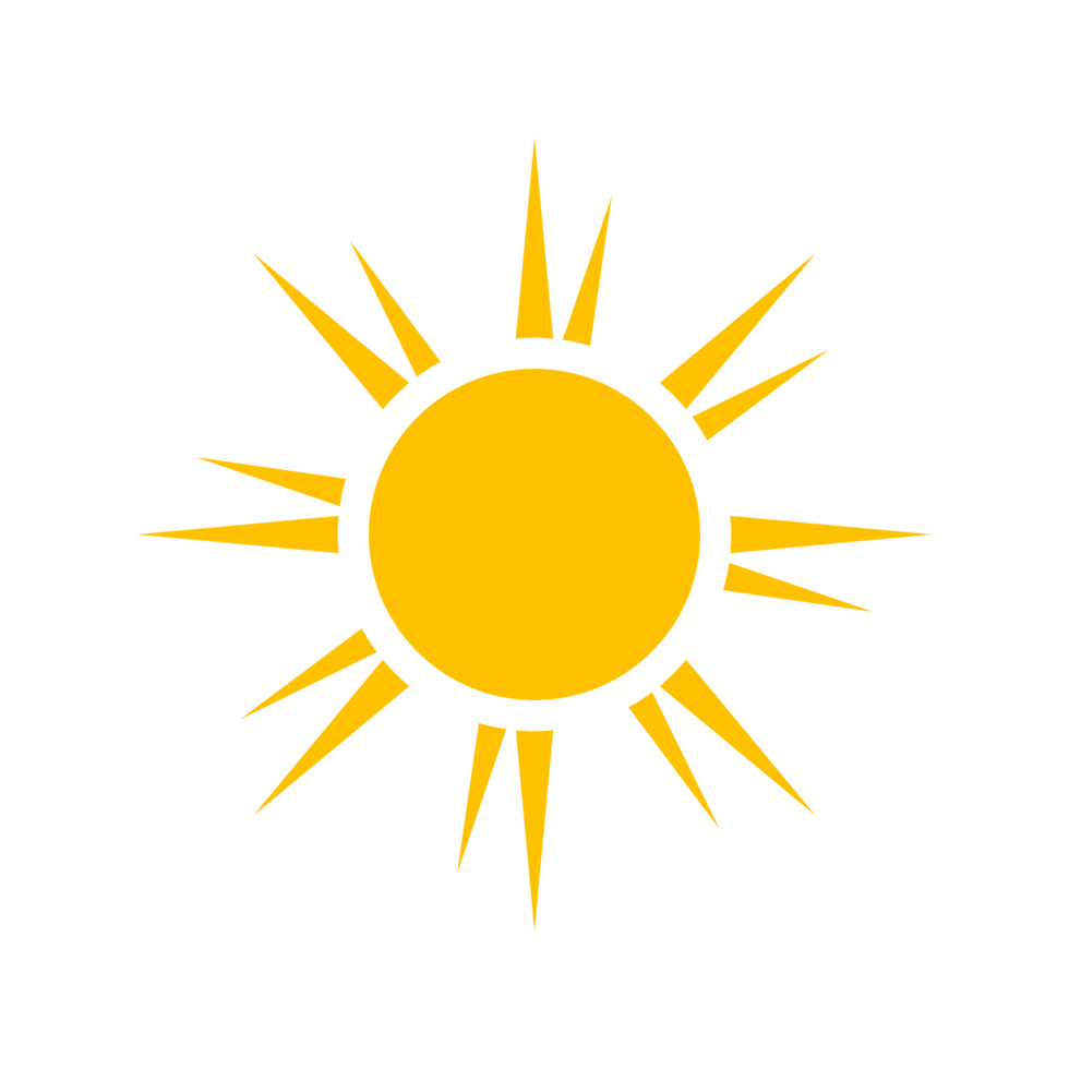 sun, sun ray icon png transparent 9664579 PNG