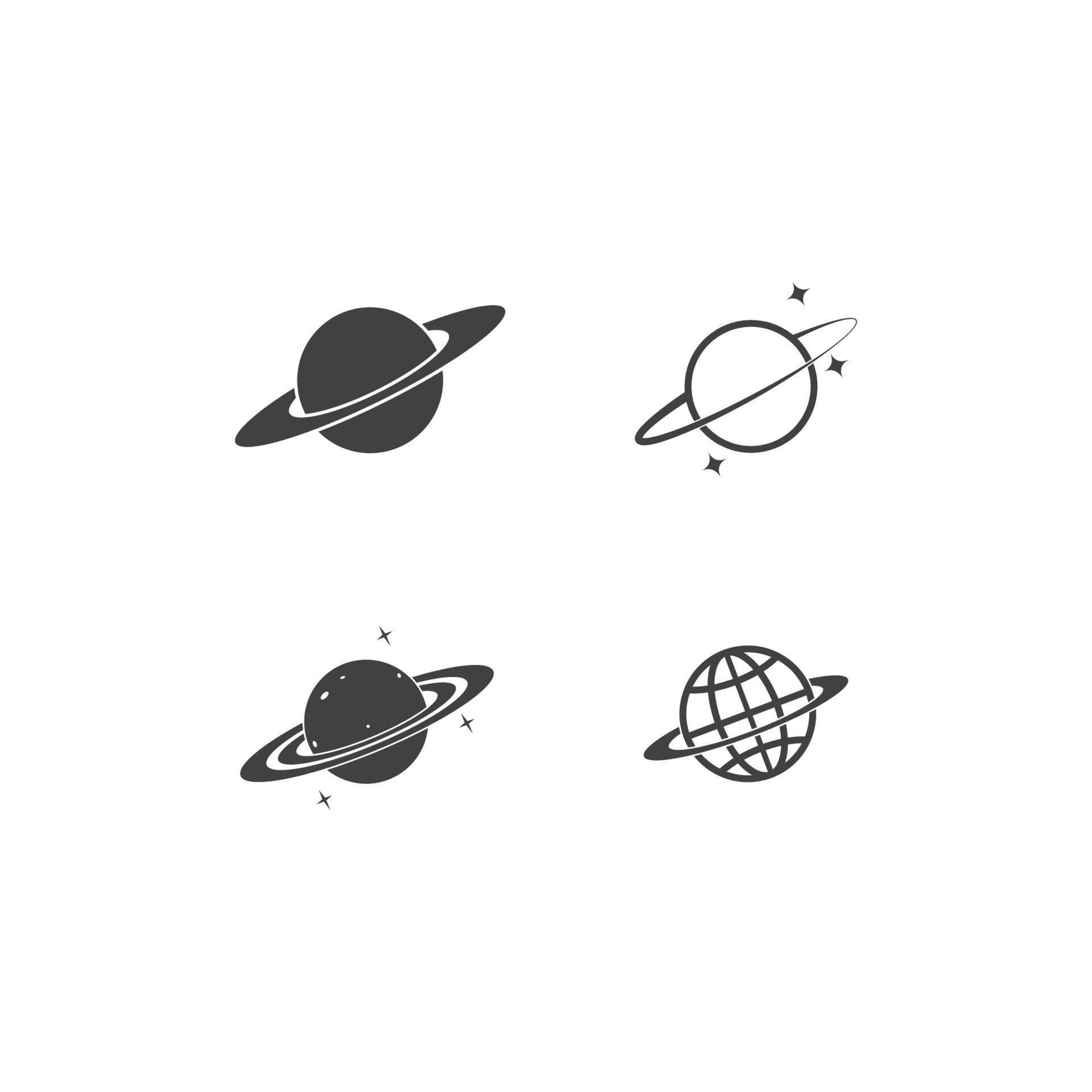 Planet icon vector illustration design template 9669527 Vector Art at ...