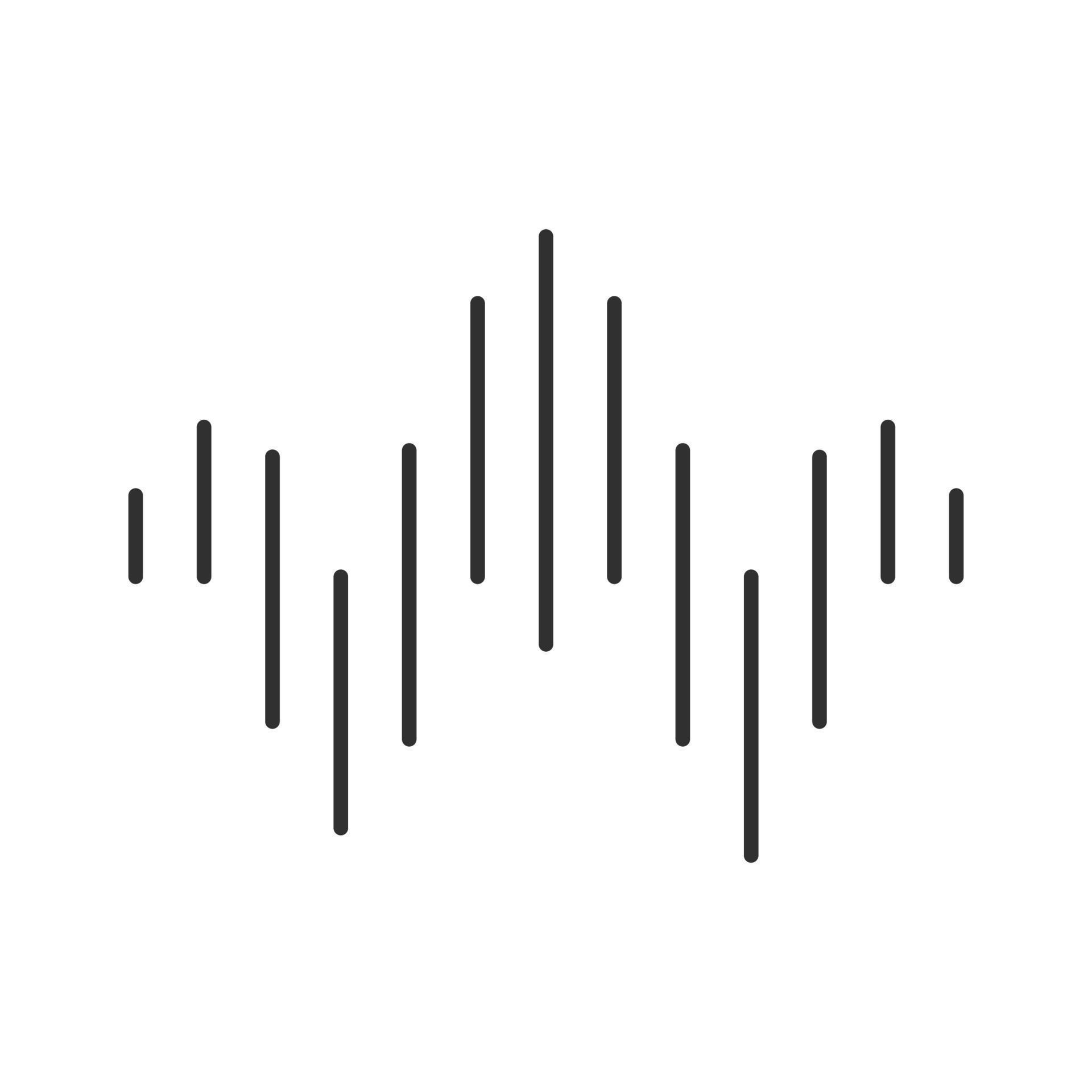 Dj Sound Wave Glyph Icon Silhouette Symbol Soundtrack Playing