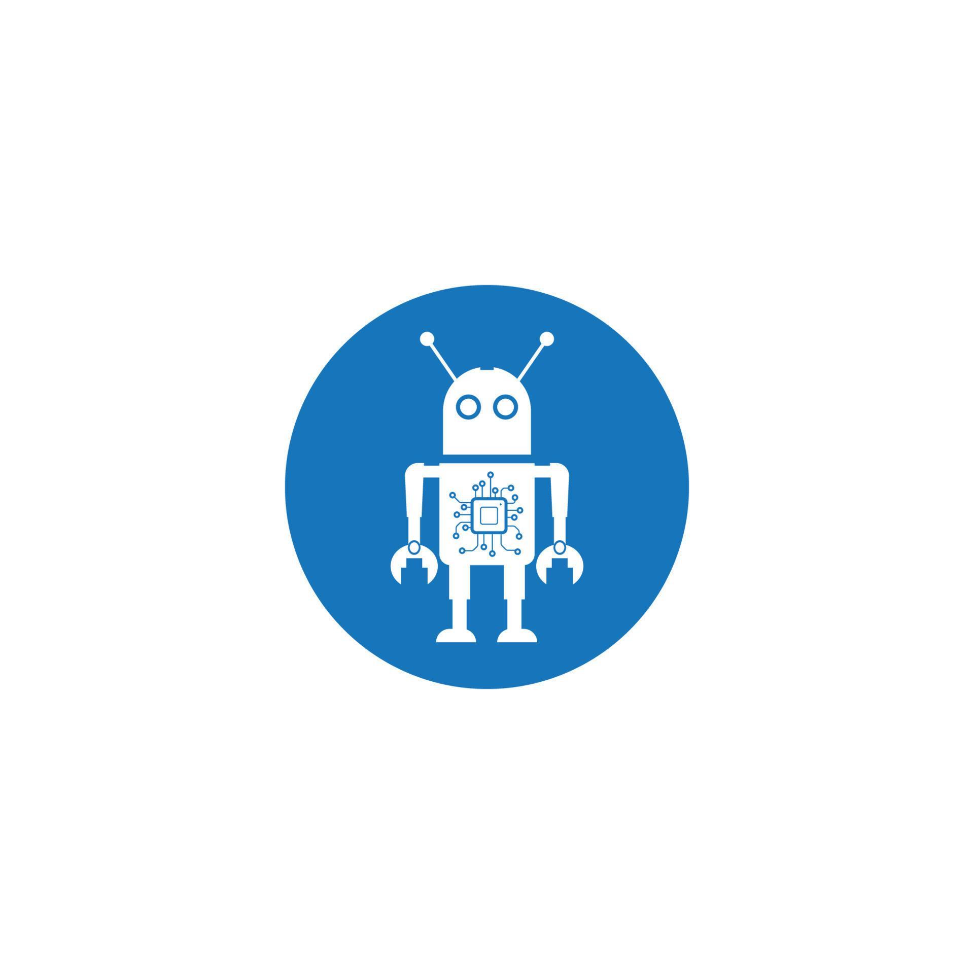 Robot icon vector illustration design template 9670910 Vector Art at ...