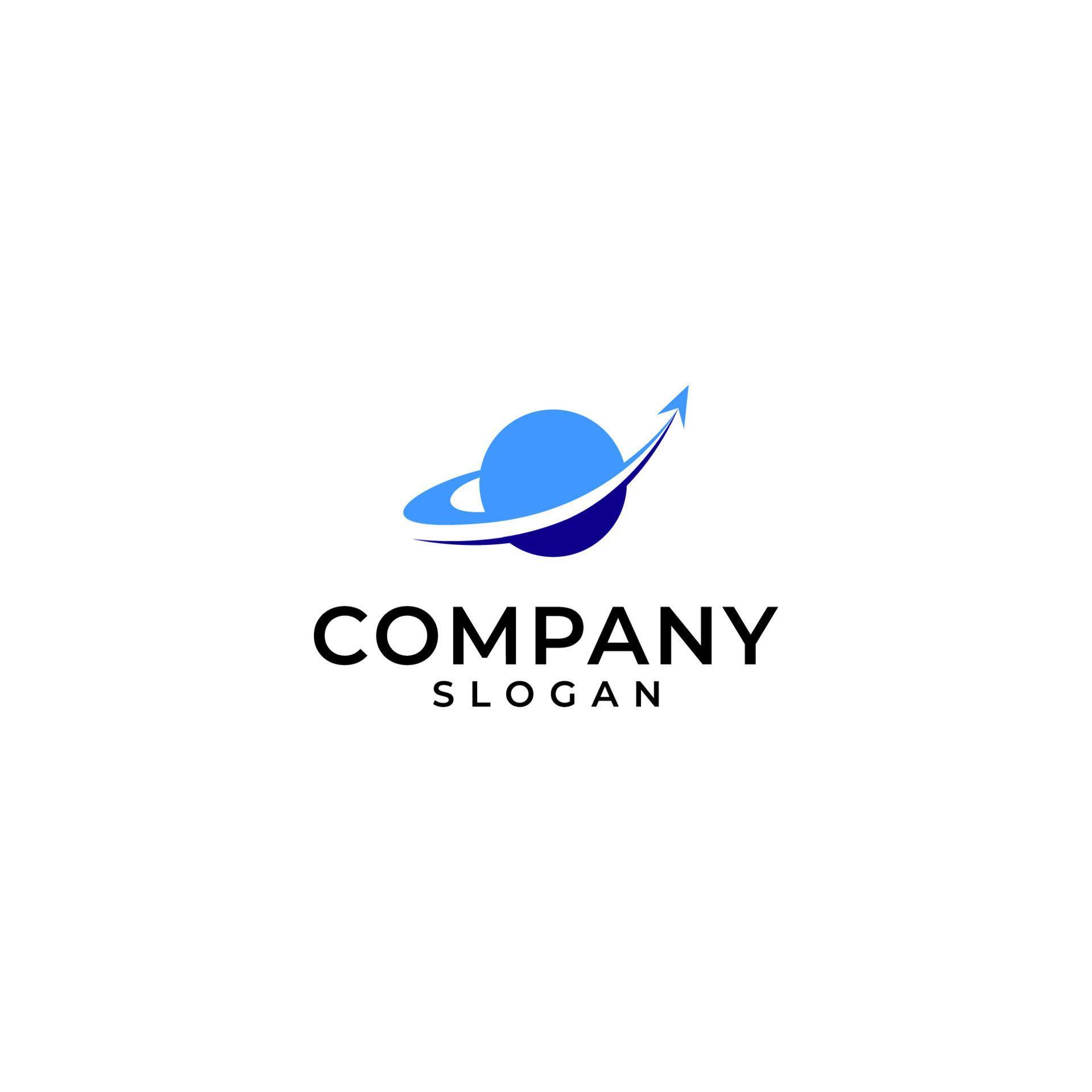 Planet logo design vector illustration isolated background 9671146 ...