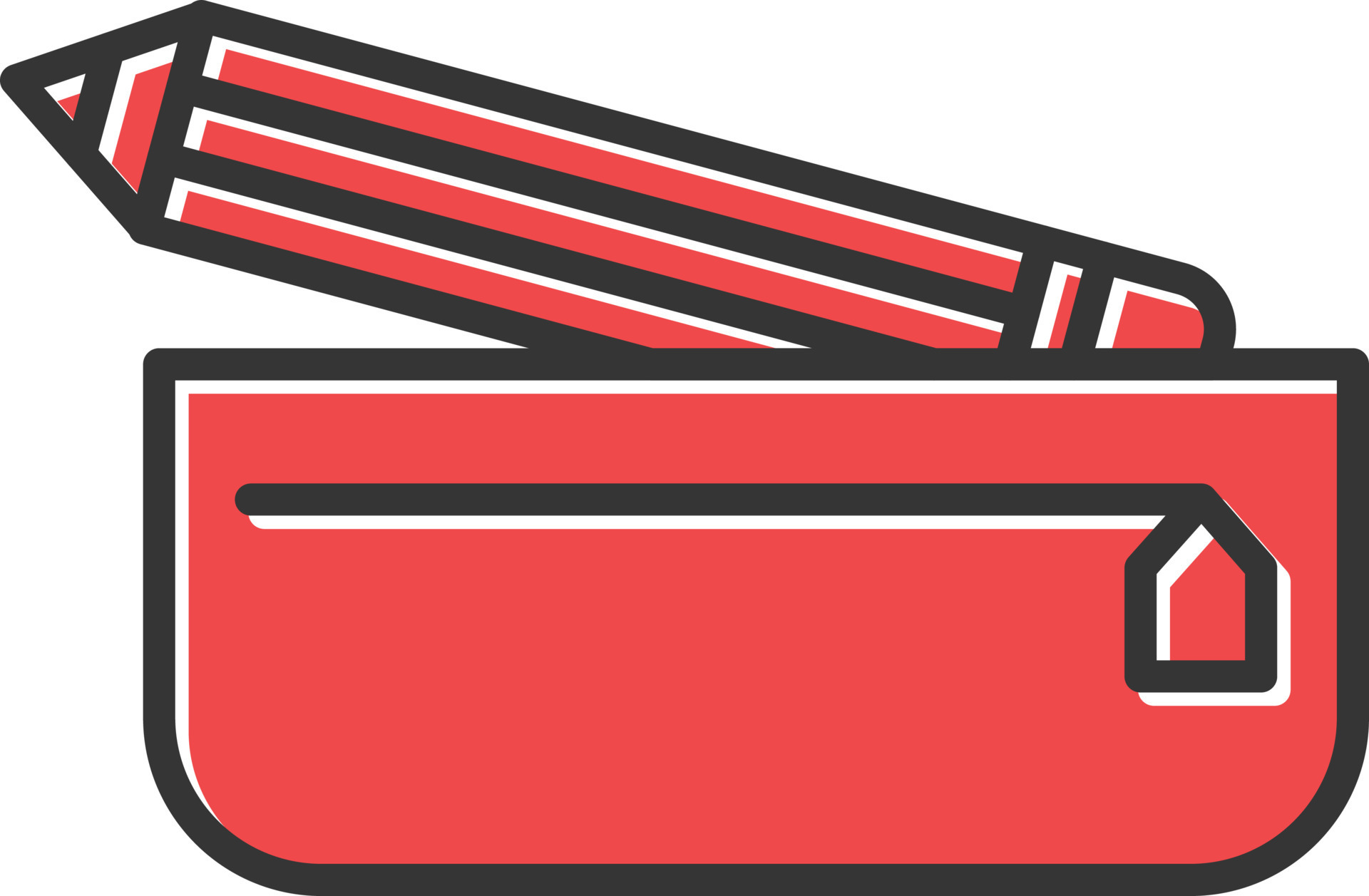 Pencil Case Filled Icon 9672769 Vector Art at Vecteezy Pencil Case Filled Icon 9672769 Vector Art at Vecteezy