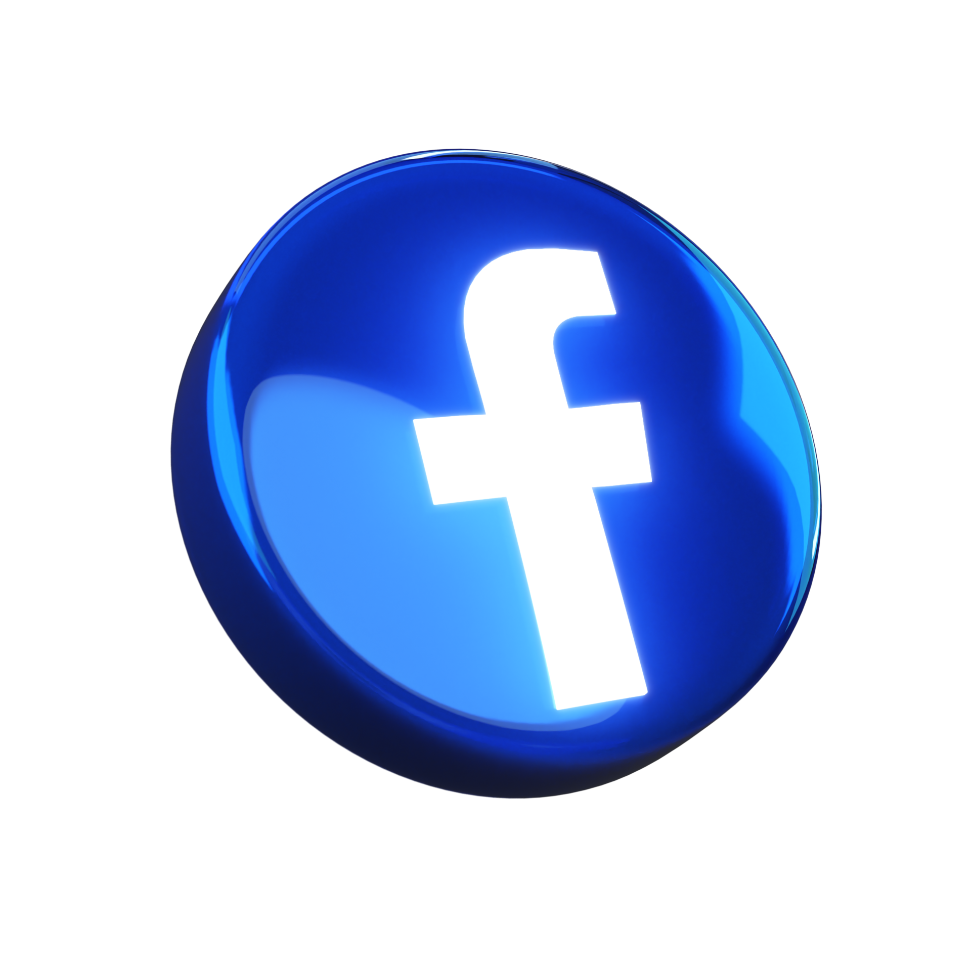 Facebook Logo 3d Button Png Similar Png