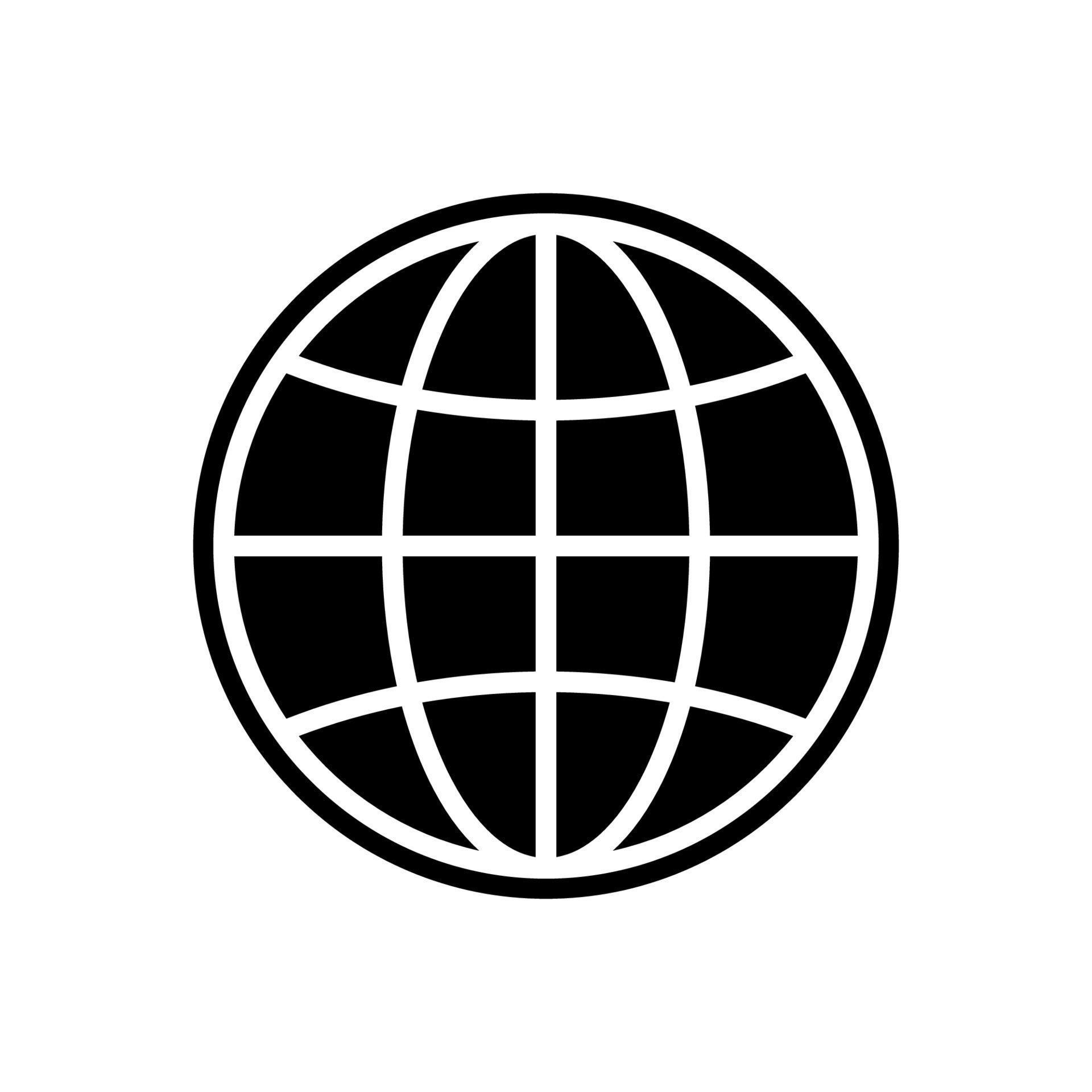 globe icon vector design template simple and clean 9675114 Vector Art ...