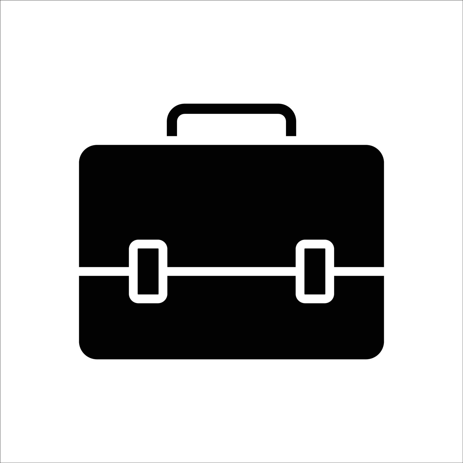 briefcase icon vector design template 9675138 Vector Art at Vecteezy