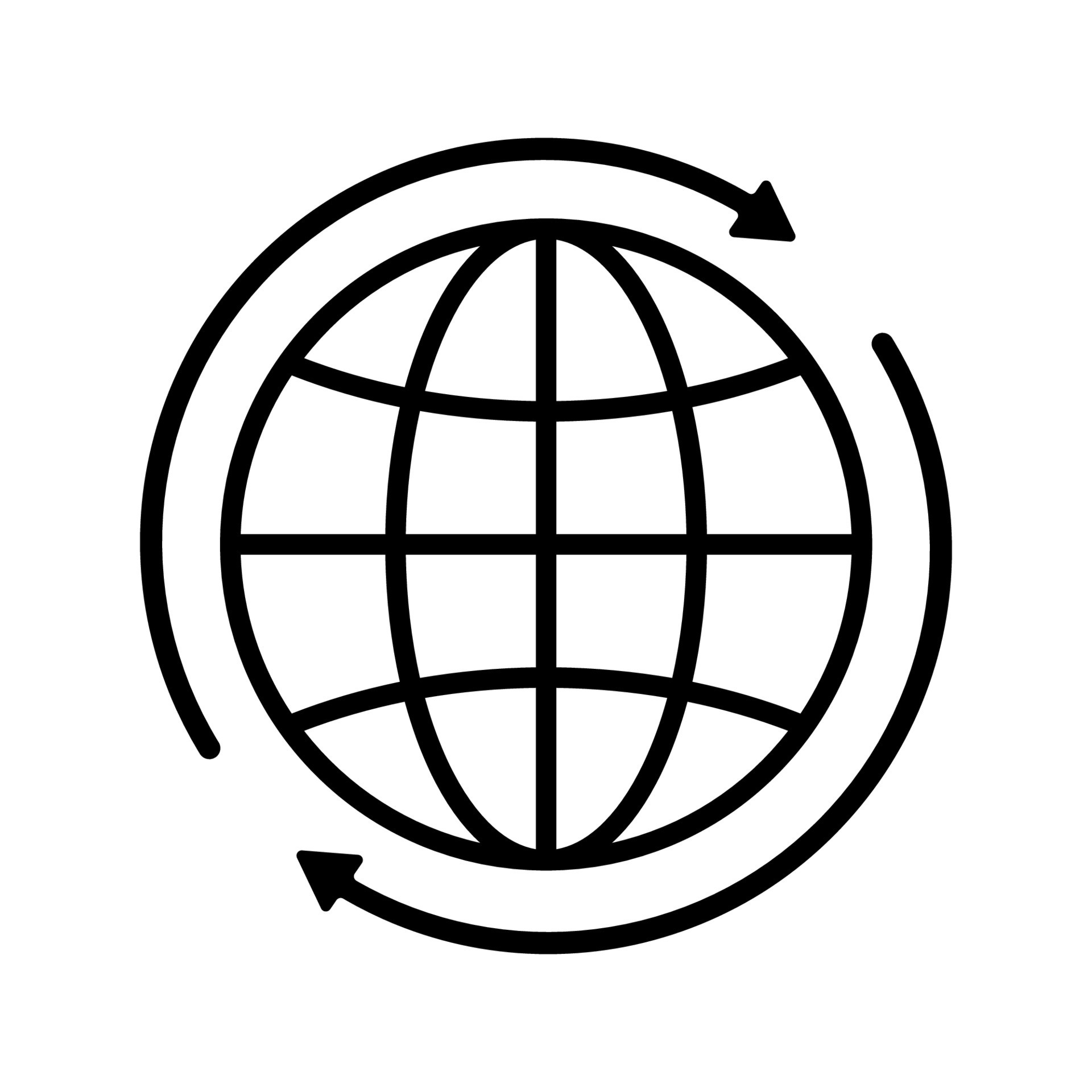 globe icon vector design template simple and clean 9675165 Vector Art ...
