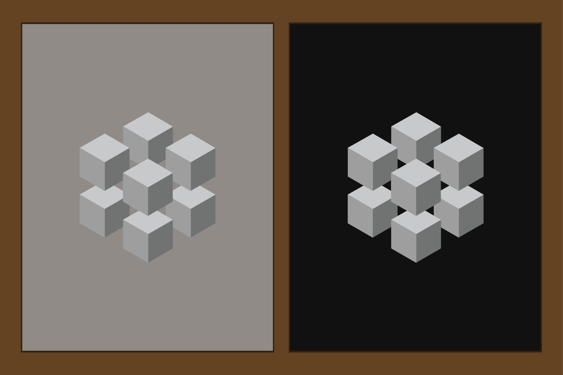 3d Hooked Cube Vector 9675921 Vector Art At Vecteezy