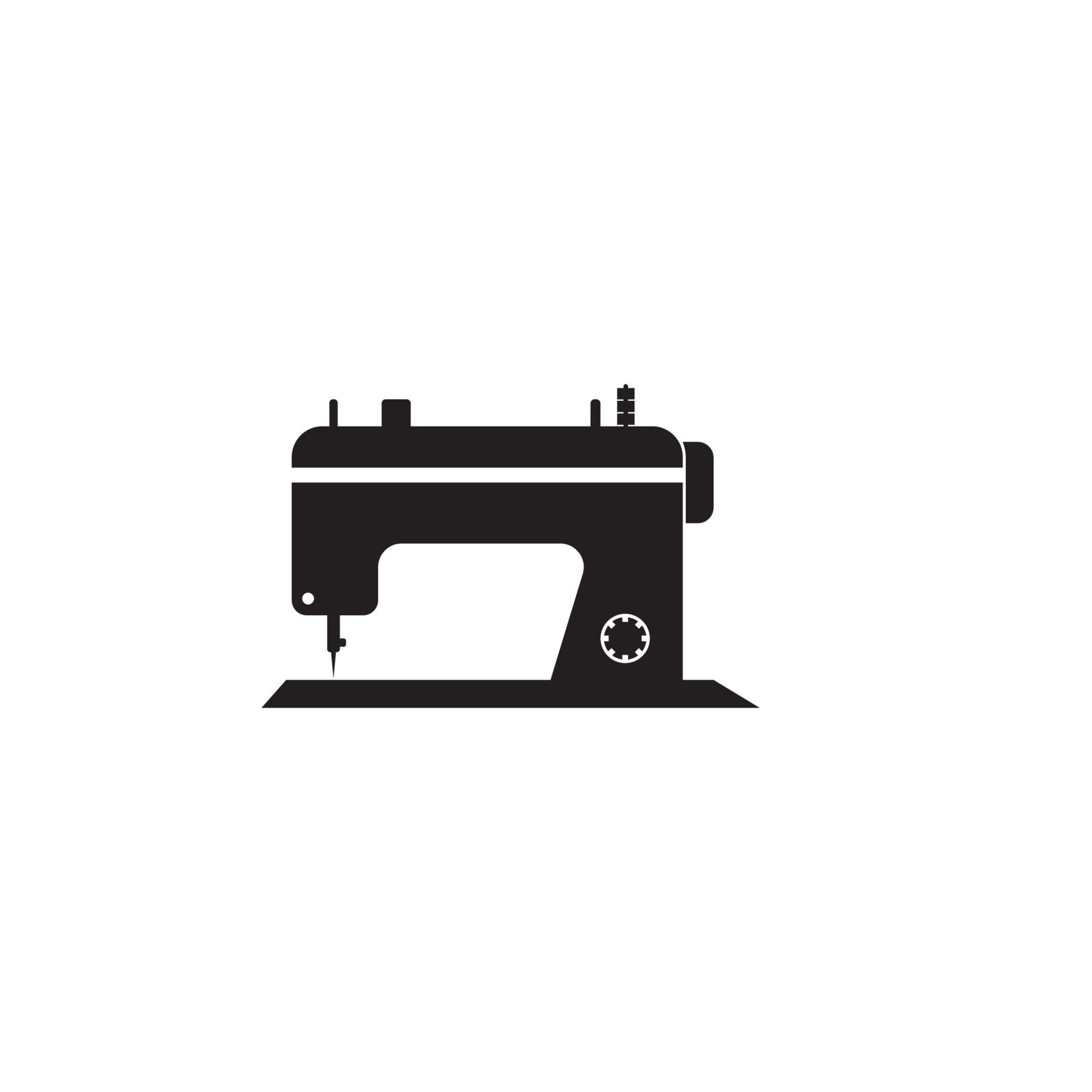 Sewing Machine Icon 9677376 Vector Art At Vecteezy