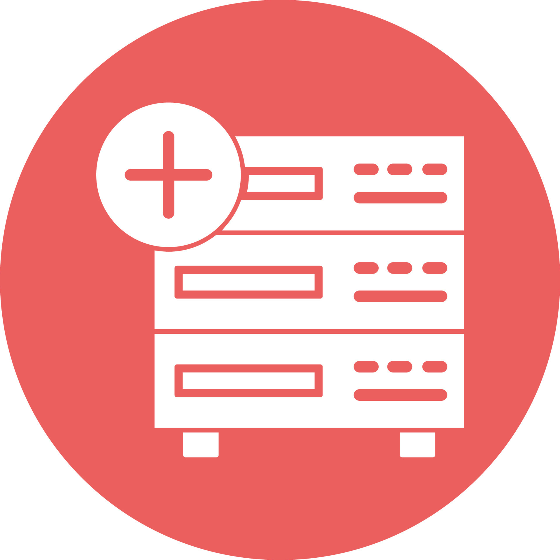 Add Server Vector Icon That Can Easily Modify Or Edit 9678599 Vector