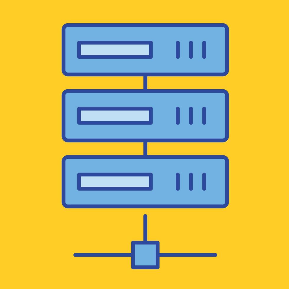 Server Vector Icon That Can Easily Modify Or Edit 9678791 Vector Art At