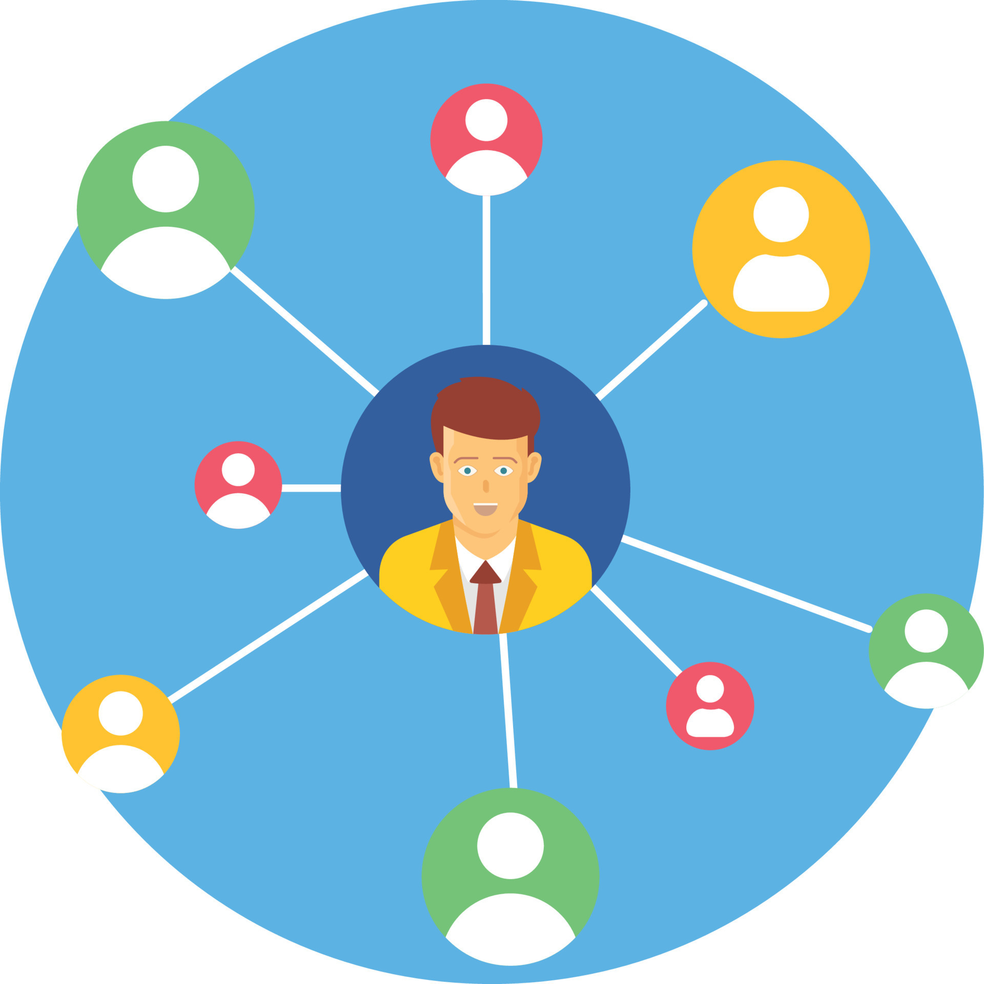 networking Isolated Vector icon which can easily modify or edit 9678806 ...