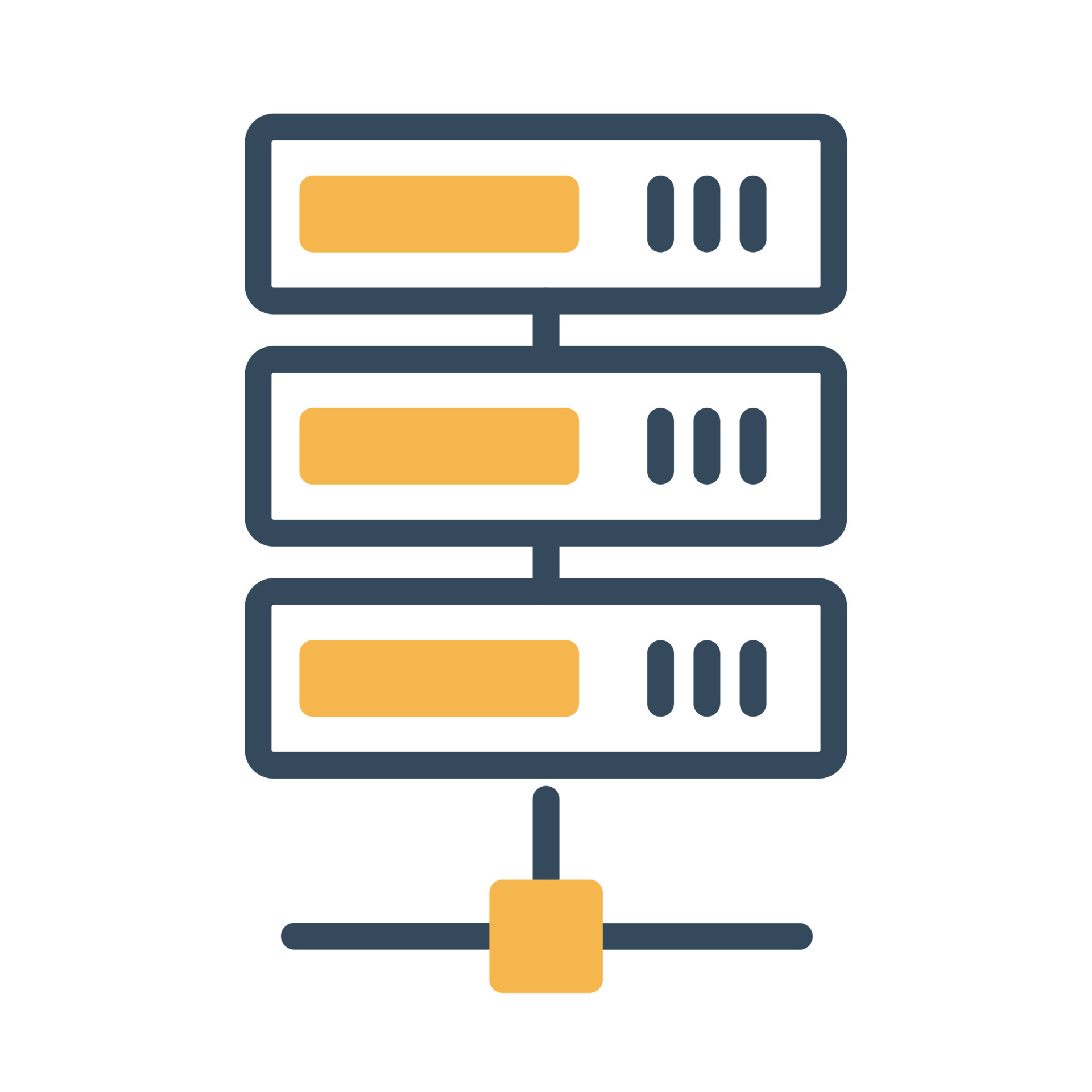 Server Vector Icon That Can Easily Modify Or Edit 9678834 Vector Art At