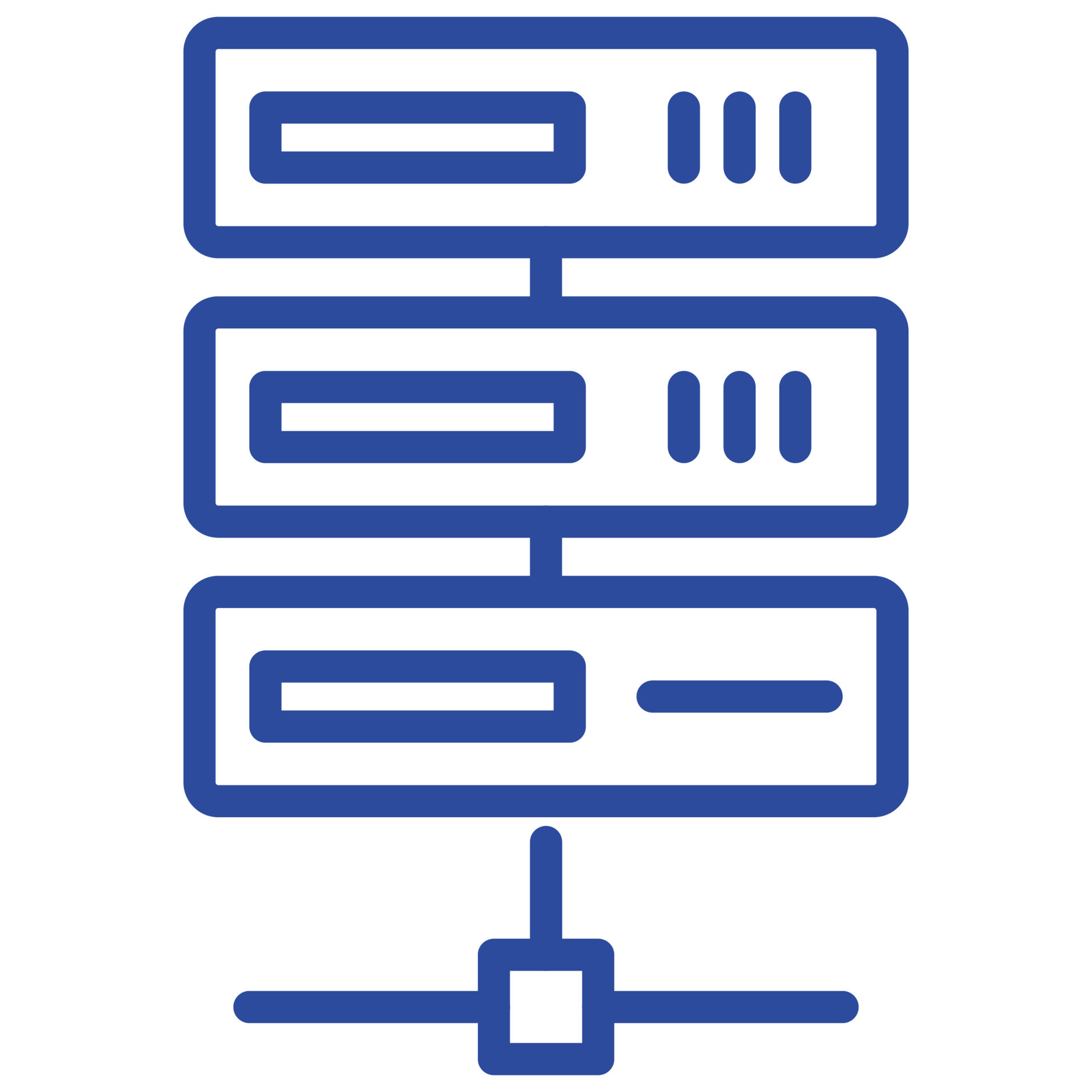Database Server Vector Icon That Can Easily Modify Or Edit 9678939