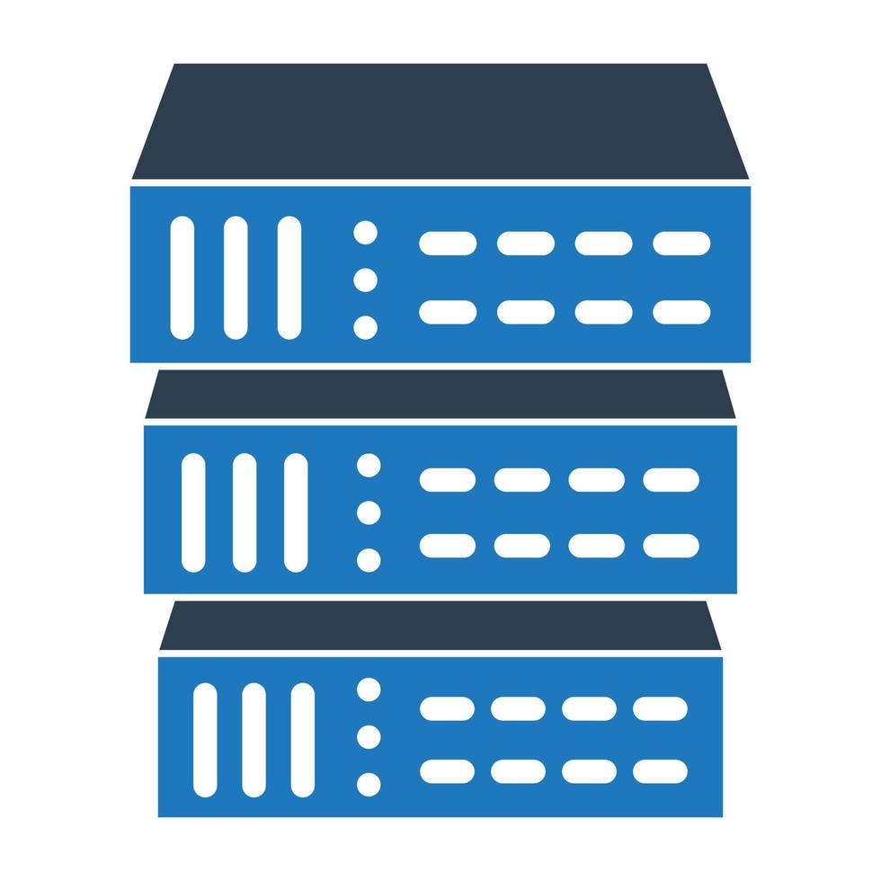 Database Server Vector Icon That Can Easily Modify Or Edit 9679031