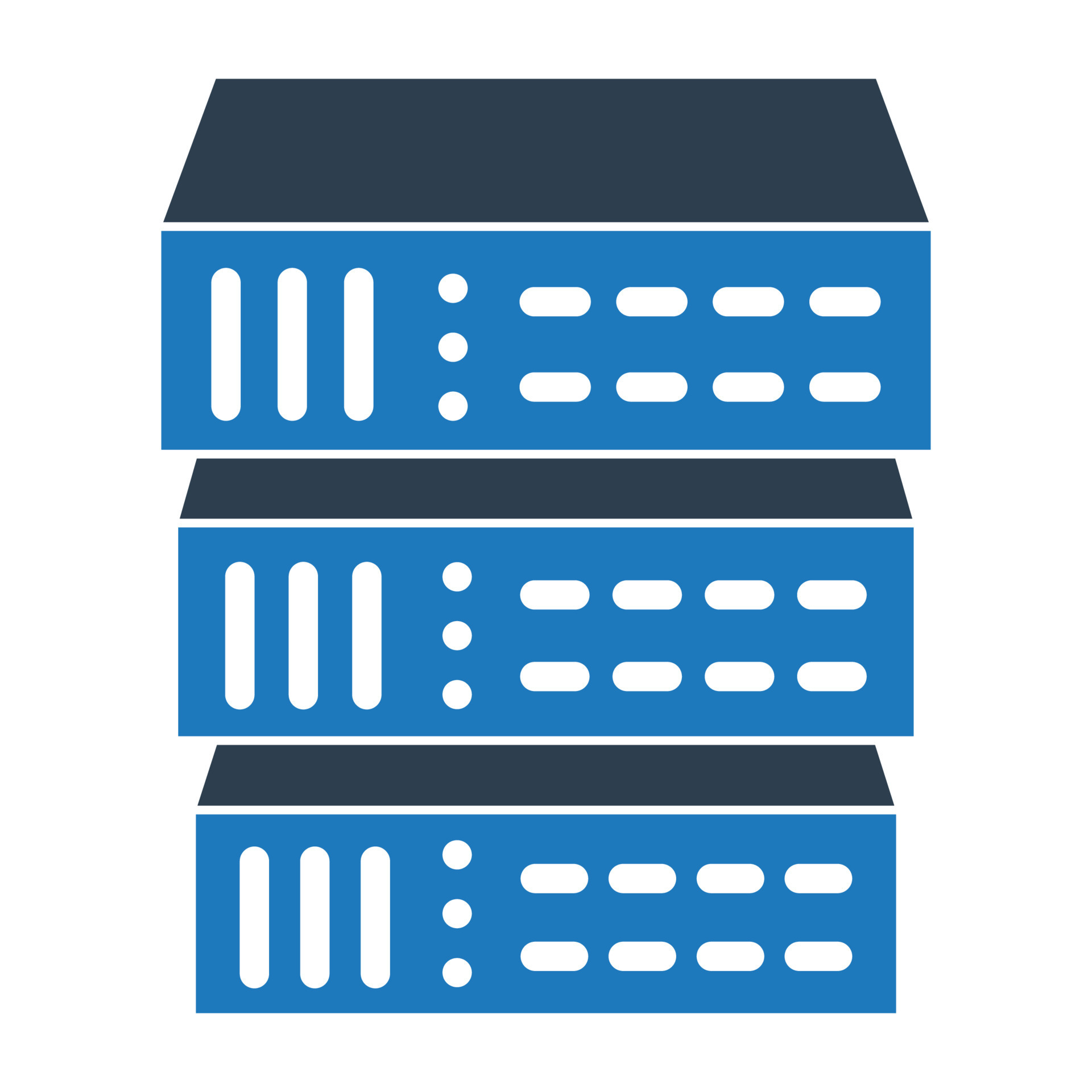 Database Server Vector Icon That Can Easily Modify Or Edit 9679031