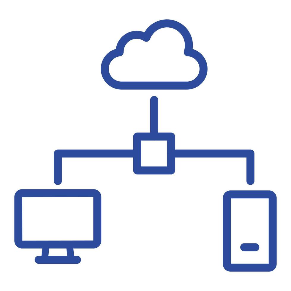 Cloud LAN Vector icon that can easily modify or edit 9679034 Vector Art at Vecteezy