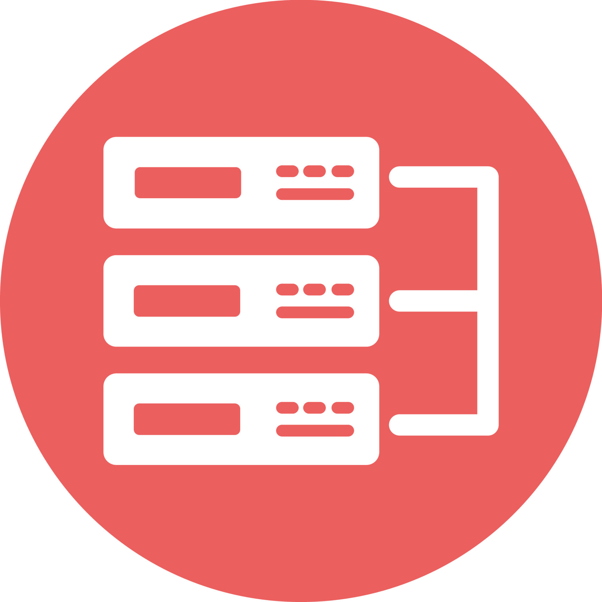 Server Network Vector Icon That Can Easily Modify Or Edit 9679084