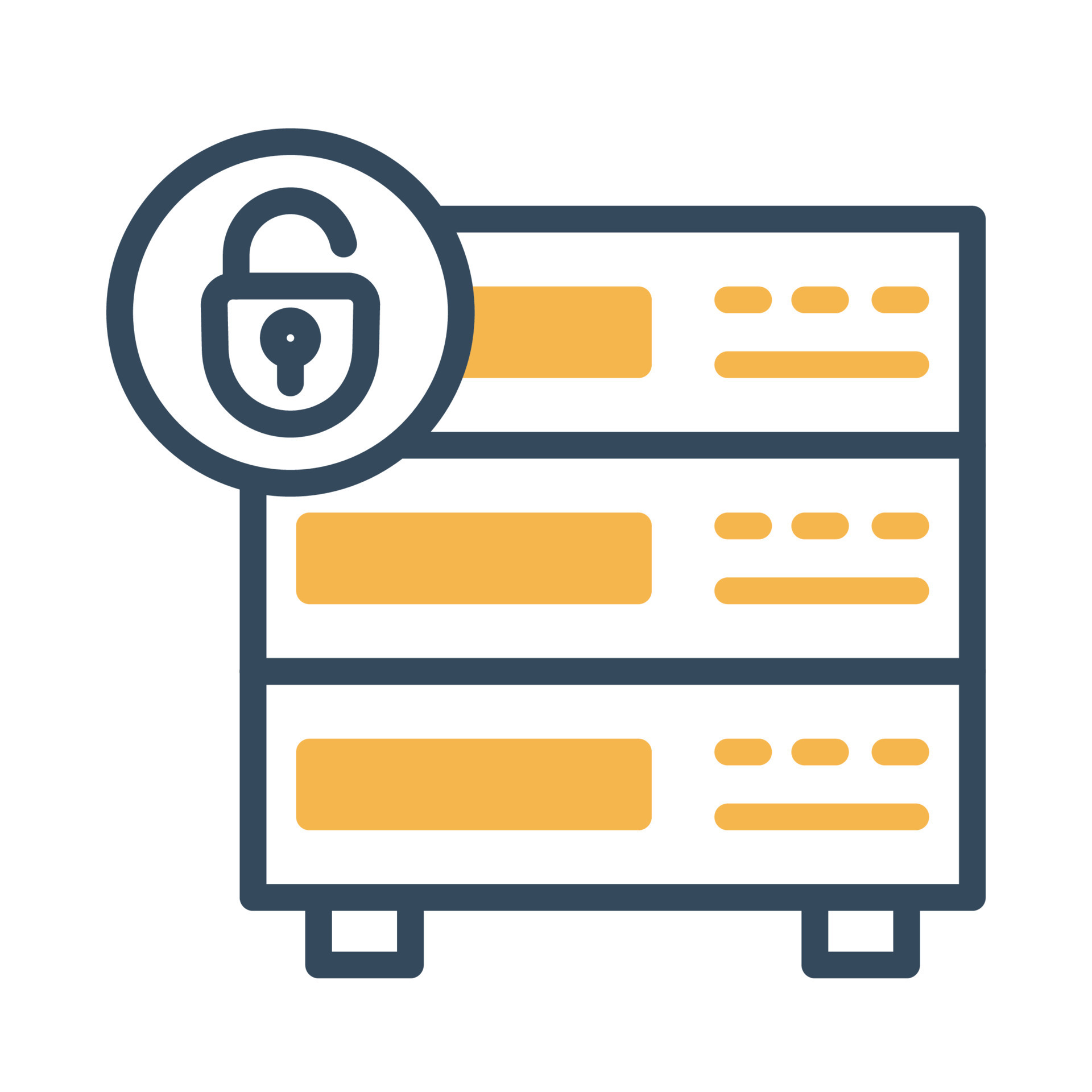 Server Unlock Vector Icon That Can Easily Modify Or Edit 9679215 Vector Art At Vecteezy