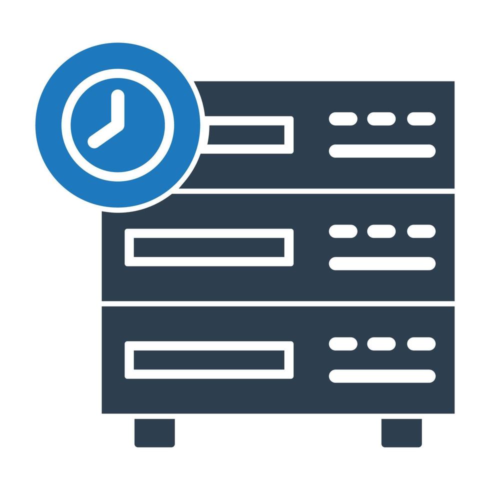 Backup Server Vector Icon That Can Easily Modify Or Edit 9679235 Vector 1707