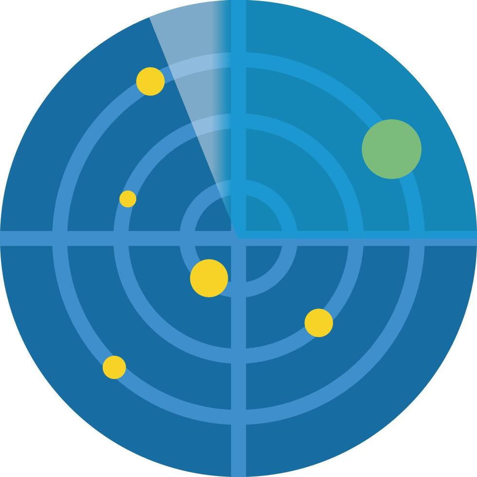 Radar Isolated Vector icon which can easily modify or edit 9679254 Vector Art at Vecteezy