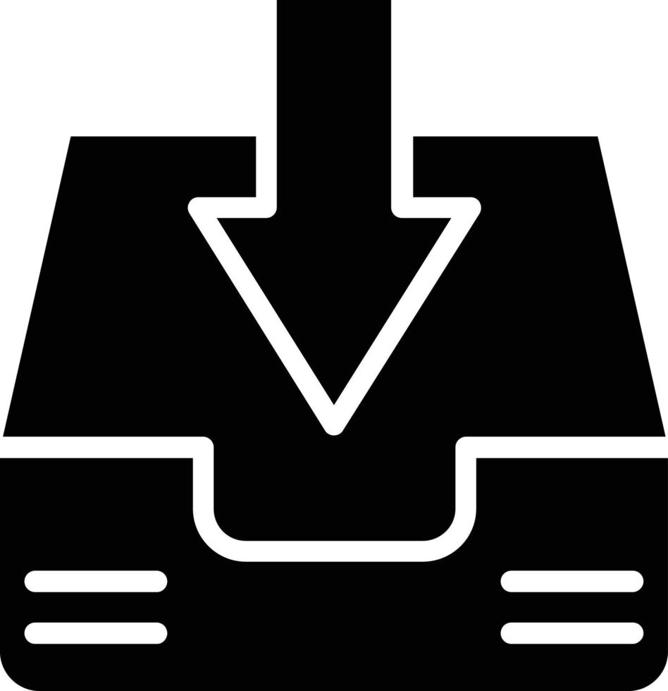 Inbox Glyph Icon 9679852 Vector Art at Vecteezy Inbox Glyph Icon 9679852 Vector Art at Vecteezy