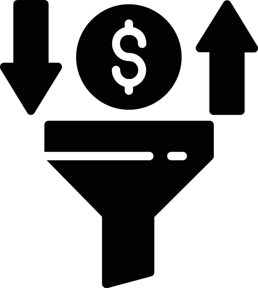 Filter Glyph Icon 9679973 Vector Art at Vecteezy