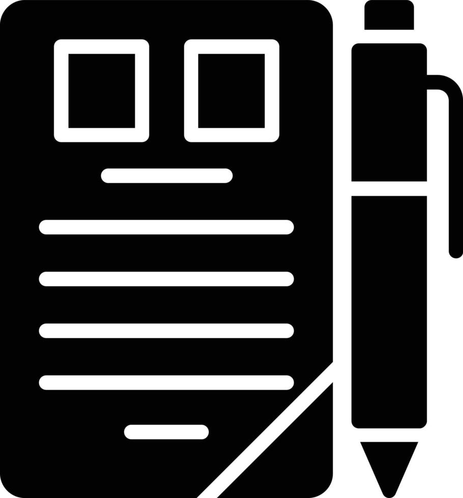 Letter Glyph Icon 9680051 Vector Art at Vecteezy