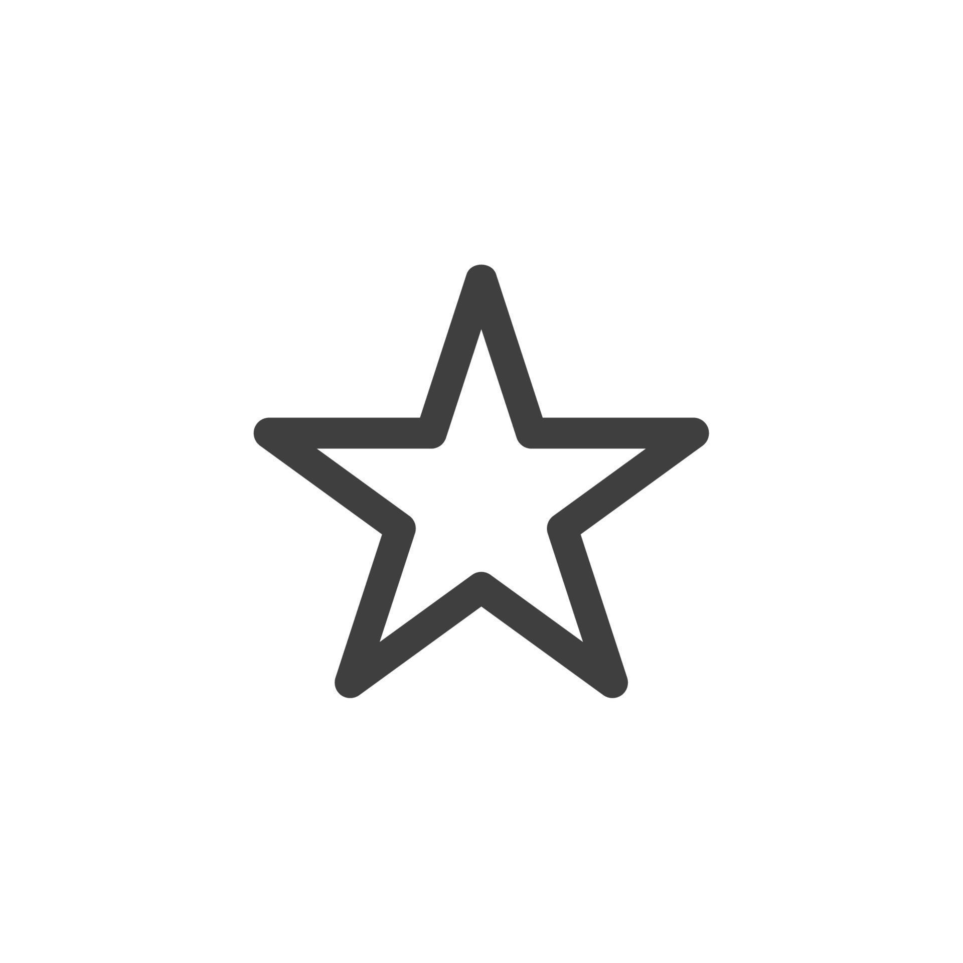 Vector sign of the star symbol is isolated on a white background. star ...