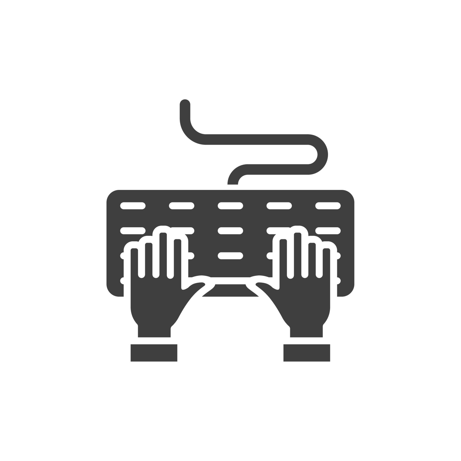 Vector Sign Of The Keyboard Symbol Is Isolated On A White Background vector-sign-of-the-keyboard-symbol-is-isolated-on-a-white-background
