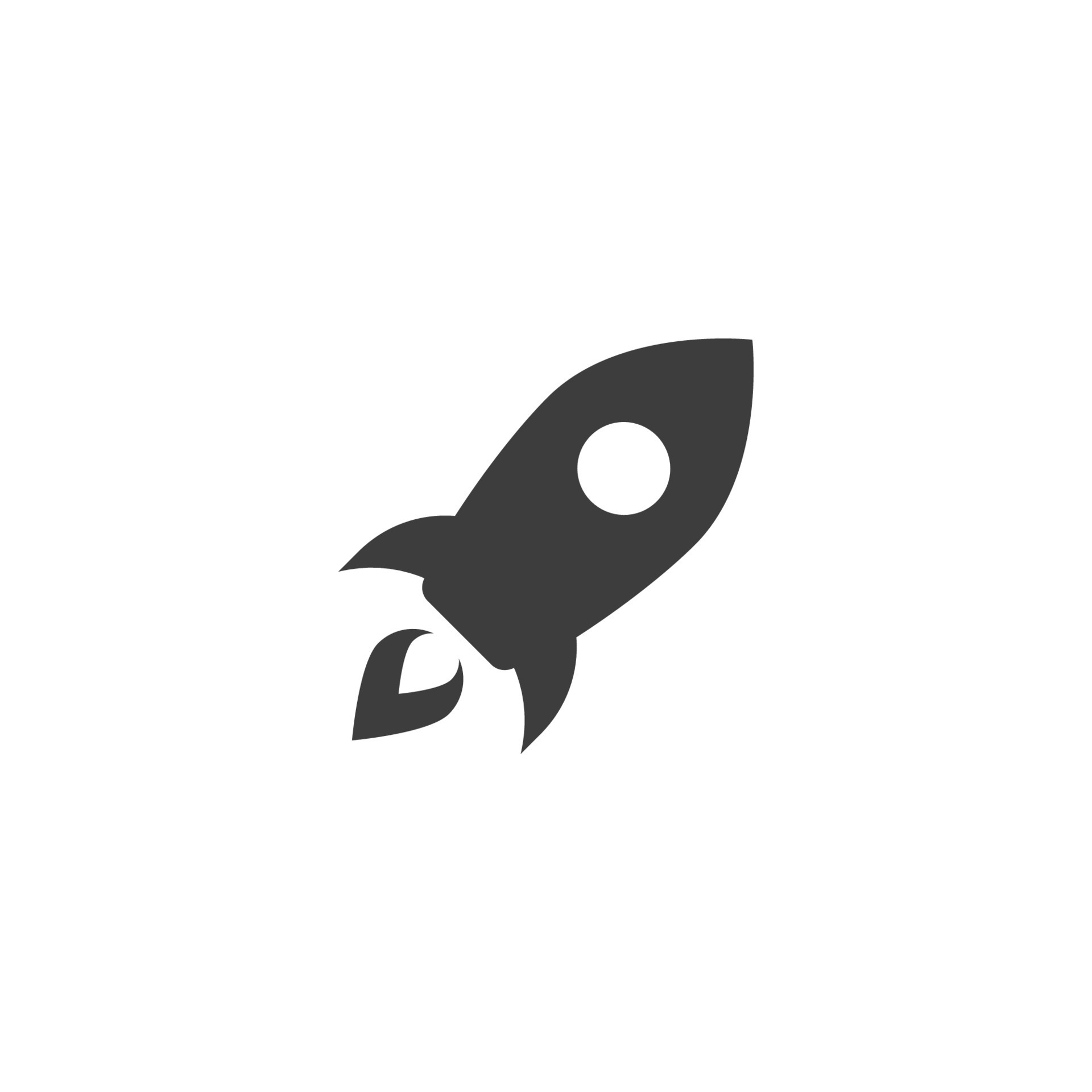 Vector Sign Of The Rocket Symbol Is Isolated On A White Background Rocket Icon Color Editable