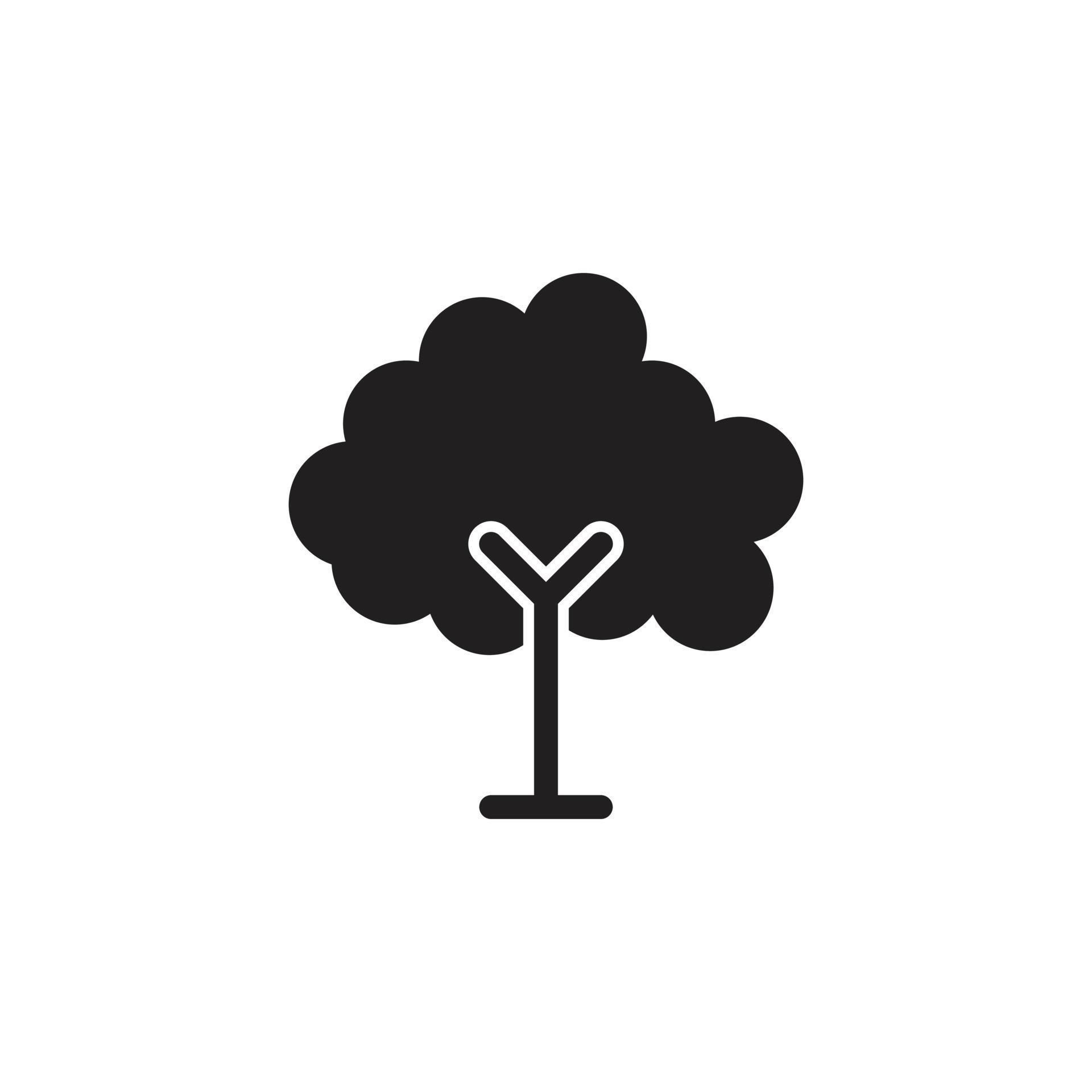 tree vector for website symbol icon presentation 9689365 Vector Art at ...