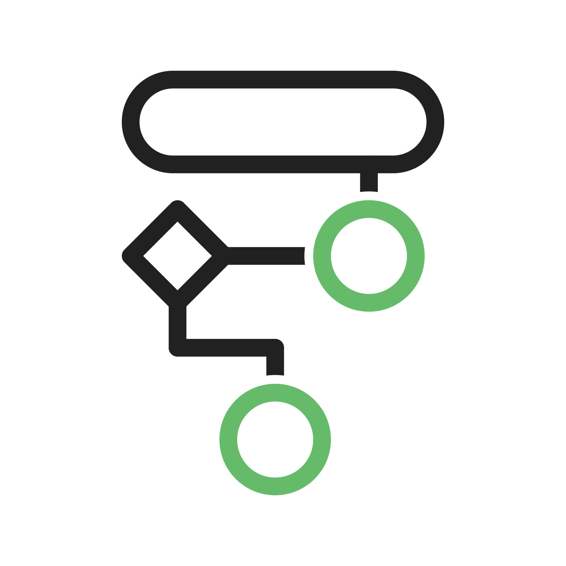 Design Algorithm Line Green and Black Icon 9691517 Vector Art at Vecteezy